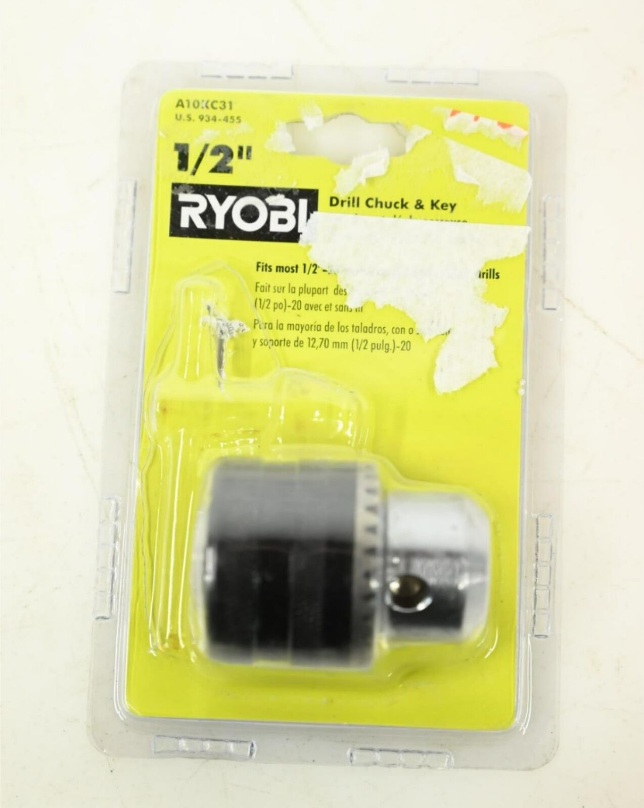 Ryobi A10KC31 1/2" Drill Chuck & Key – GeekWare LLC